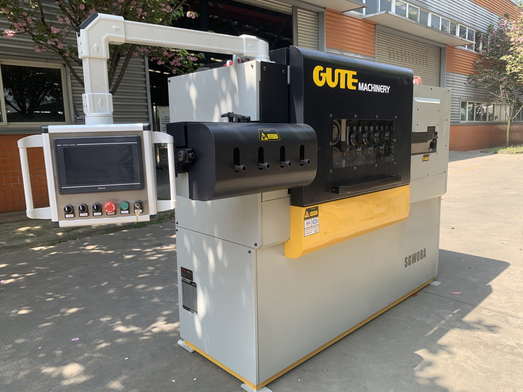 Steel Wire CNC Stirrup Hook Bender Machine For Steel Processing Plant